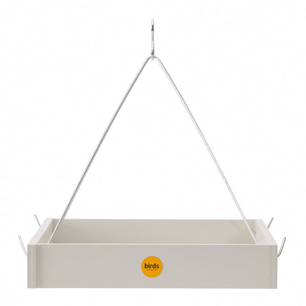 Large Hanging Platform Bird Feeder in Sea Salt Recycled Plastic ...