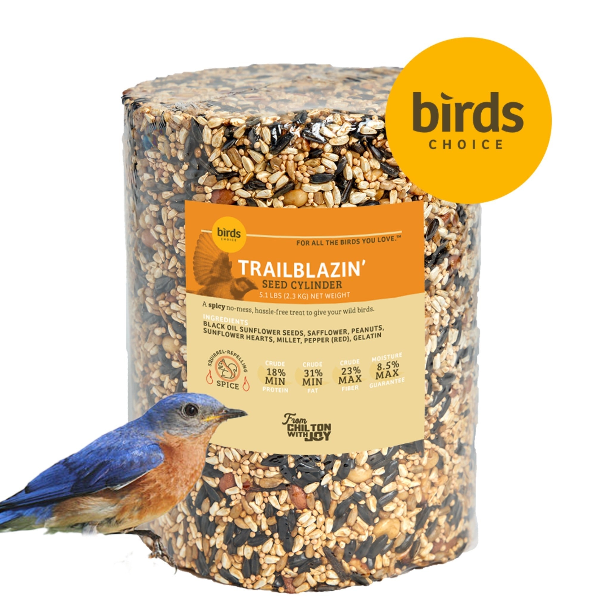 Trailblazin' Seed Cylinder - Large – Backyard Nature Products